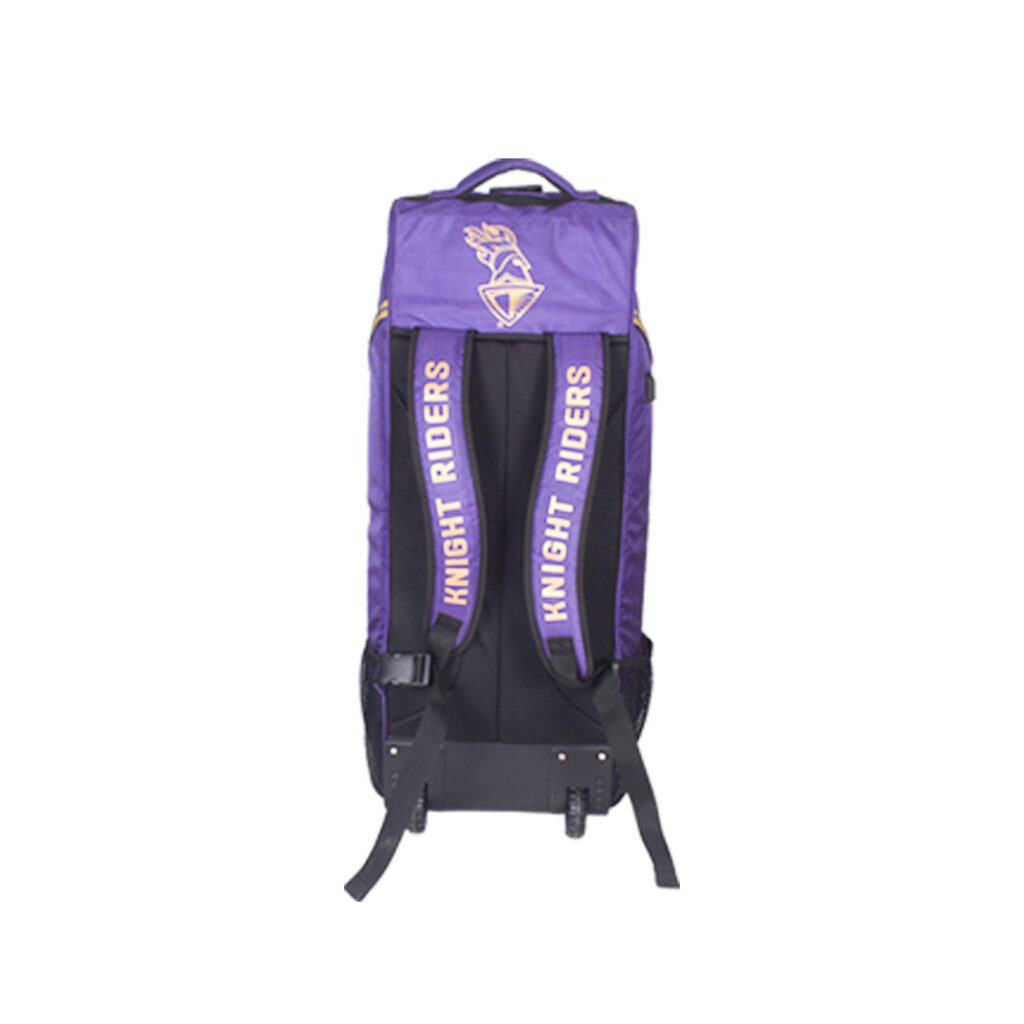CUSTOMIZED IPL TEAM KKR CRICKET KIT BAG, DUFFLE WHEELIE & BACKPACK ...