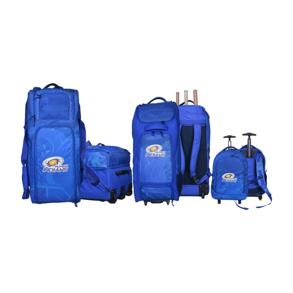 IPL TEAM MUMBAI INDIANS CRICKET WHEELER BAG, TRAINING DUFFLE WHEELER ...